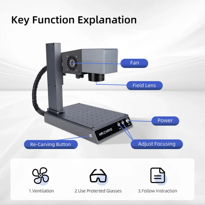 High Precision Fiber Laser Engraving Machine - kevollaser.com