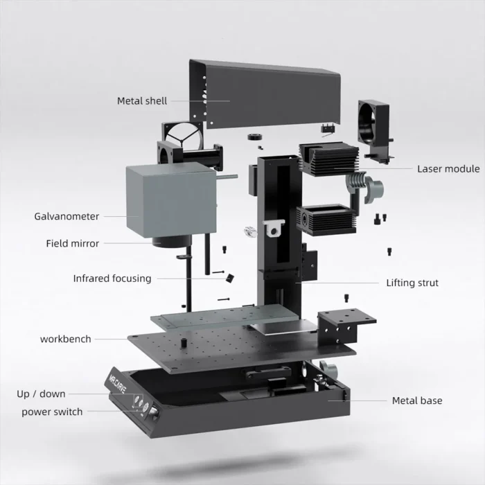 High Precision Fiber Laser Engraving Machine - kevollaser.com